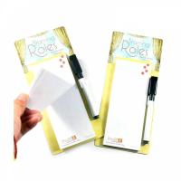 China Reusable Fridge Magnetic Memo Pad With Pen Custom Design ISO for sale