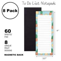 China Reusable Fridge Magnetic Memo Pad With Pen Custom Design ISO for sale