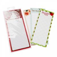 China Reusable Fridge Magnetic Memo Pad With Pen Custom Design ISO for sale