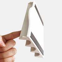 China Office School Whiteboard Pen Holders PVC Whiteboard Marker Holder Magnetic for sale
