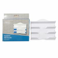 China Office School Whiteboard Pen Holders PVC Whiteboard Marker Holder Magnetic for sale