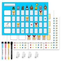 China A3 Preschool Reward Chart Printable Magnetic Behavior Chart 0.8mm Thickness for sale