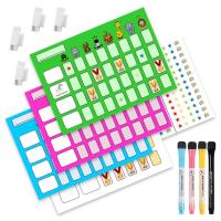China A3 Preschool Reward Chart Printable Magnetic Behavior Chart 0.8mm Thickness for sale