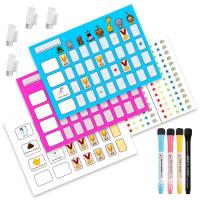 China A3 Preschool Reward Chart Printable Magnetic Behavior Chart 0.8mm Thickness for sale