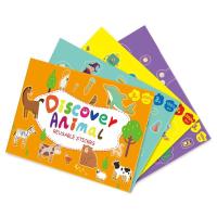 China Removable Reusable Preschool Books Children Learning Toy Eco Friendly for sale