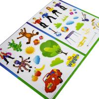 China Durable Removable Preschool Books Early Childhood Education Books Odorless for sale
