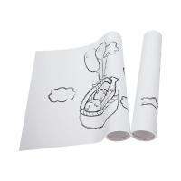 China 9.6m Dry Erase Wall Mounted Drawing Paper Roll Modern Teacher Aids for sale