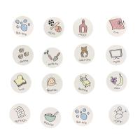 China Removable Personalized Custom Emoji Sticker Modern Teacher Aids for sale