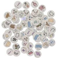 China Removable Personalized Custom Emoji Sticker Modern Teacher Aids for sale