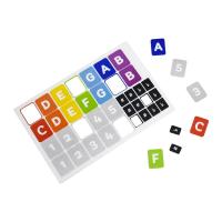 China Reusable Removable Piano Keyboard Label Stickers Printable for sale