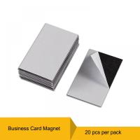 China Custom Size Self Adhesive Business Card Magnets 4x6