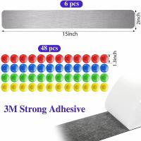 China 250mm 500mm Magnetic Art Hanging Display System Flexible Magnet Material Multifunction for sale