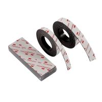 China Custom Size strong magnetic tape Self Adhesive Magnetic Strip for sale
