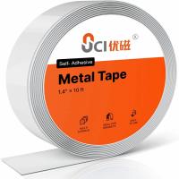 China 3m 10m Lightweight Self Adhesive Steel Tape Flexible Magnet Material OEM for sale