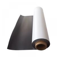 China ODM PVC White Flexible Magnetic Material Sheet Roll With Laminate PET Film for sale