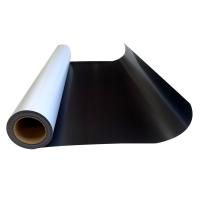 China ODM PVC White Flexible Magnetic Material Sheet Roll With Laminate PET Film for sale