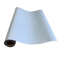 China ODM PVC White Flexible Magnetic Material Sheet Roll With Laminate PET Film for sale