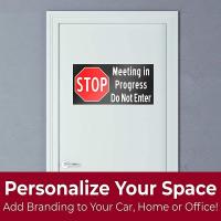 China Self Adhesive Custom Car Magnetic Bumper Stickers Flexible Magnet Material for sale