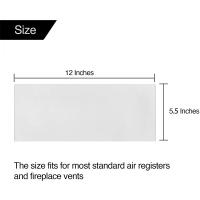 China ISO Large White Magnetic Vent Covers Roll 12x5.5