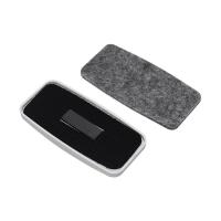 China Magnetic Plastic Whiteboard Erasers With Handle Custom Design for sale