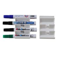 China ABS Plastic Magnetic Whiteboard Pen Holders Small Size 105*65*20mm for sale