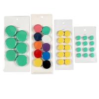 China Number Round Whiteboard Magnetic Button Custom Dia10mm 15mm 20mm 25mm for sale