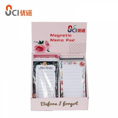 China Reusable Fridge Magnetic Memo Pad With Pen Custom Design ISO for sale