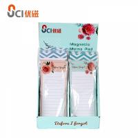 China Reusable Fridge Magnetic Memo Pad With Pen Custom Design ISO for sale