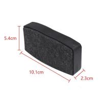 China Small Rectangle Whiteboard Erasers Teachers Magnetic Board Duster Lightweight for sale