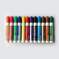 China ODM Classroom Whiteboard Marker Pens Dry Erase Chisel Tip 12 Colors for sale