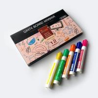 China ODM Classroom Whiteboard Marker Pens Dry Erase Chisel Tip 12 Colors for sale