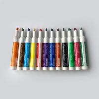 China ODM Classroom Whiteboard Marker Pens Dry Erase Chisel Tip 12 Colors for sale