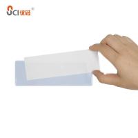 China Plastic Adhesive Label Holders For Binders 150*50mm 100*30mm for sale