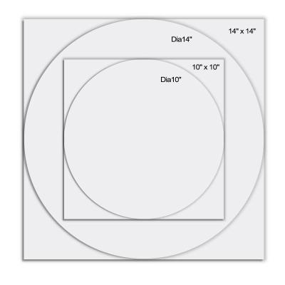 China Removable Glue Kids Dry Erase Table Dots Circle Stickers 3x3'' 5x5'' for sale