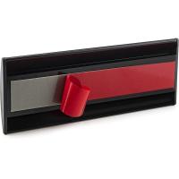 China Rustproof Aluminium Door Sign Holders Adhesive Door Nameplate Holder for sale