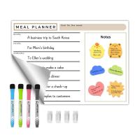 China Multifunction Combination Creative Reusable Calendar Planner Sticky Dry Erase Board OEM for sale