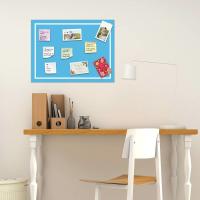 China Double Sides Sticky Reusable Magnetic Memo Strip Notice Board For Fridge for sale