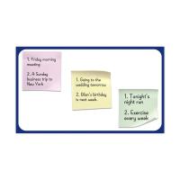China Double Sides Sticky Reusable Magnetic Memo Strip Notice Board For Fridge for sale