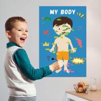 China Removable Body Learning Custom Dry Erase Poster Board 48x36