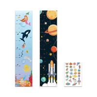 China Children's Removable Laminated Poster Board Dry Erase Growth Chart Poster for sale