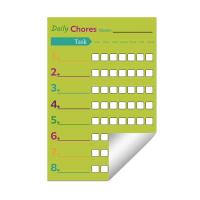 China Customizable Erasable Daily Weekly Monthly Chore Chart Preschool Reward Chart 60x40cm for sale