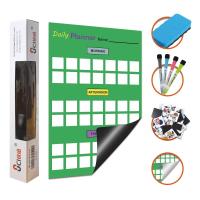 China Removable Dry Erase Sticky Daily Behaviour Reward Chart With Stickers Printable for sale