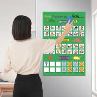 China Removable Dry Erase Sticky Daily Behaviour Reward Chart With Stickers Printable for sale