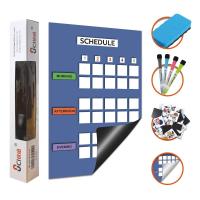 China Removable Dry Erase Sticky Daily Behaviour Reward Chart With Stickers Printable for sale