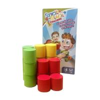 China EVA Coated Sticky Building Block Children Learning Toys Dia 35 x 35mm for sale