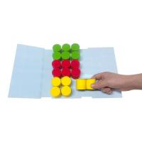 China EVA Coated Sticky Building Block Children Learning Toys Dia 35 x 35mm for sale