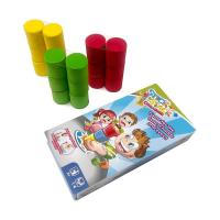 China EVA Coated Sticky Building Block Children Learning Toys Dia 35 x 35mm for sale