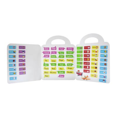 China Children Preschool Books Educational Early Learning Removable Sticker Book for sale