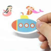 China Children Preschool Books Educational Early Learning Removable Sticker Book for sale