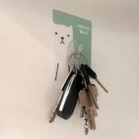 China Custom Printing Removable Hook Home Product Magnetic Sticky Hook for sale